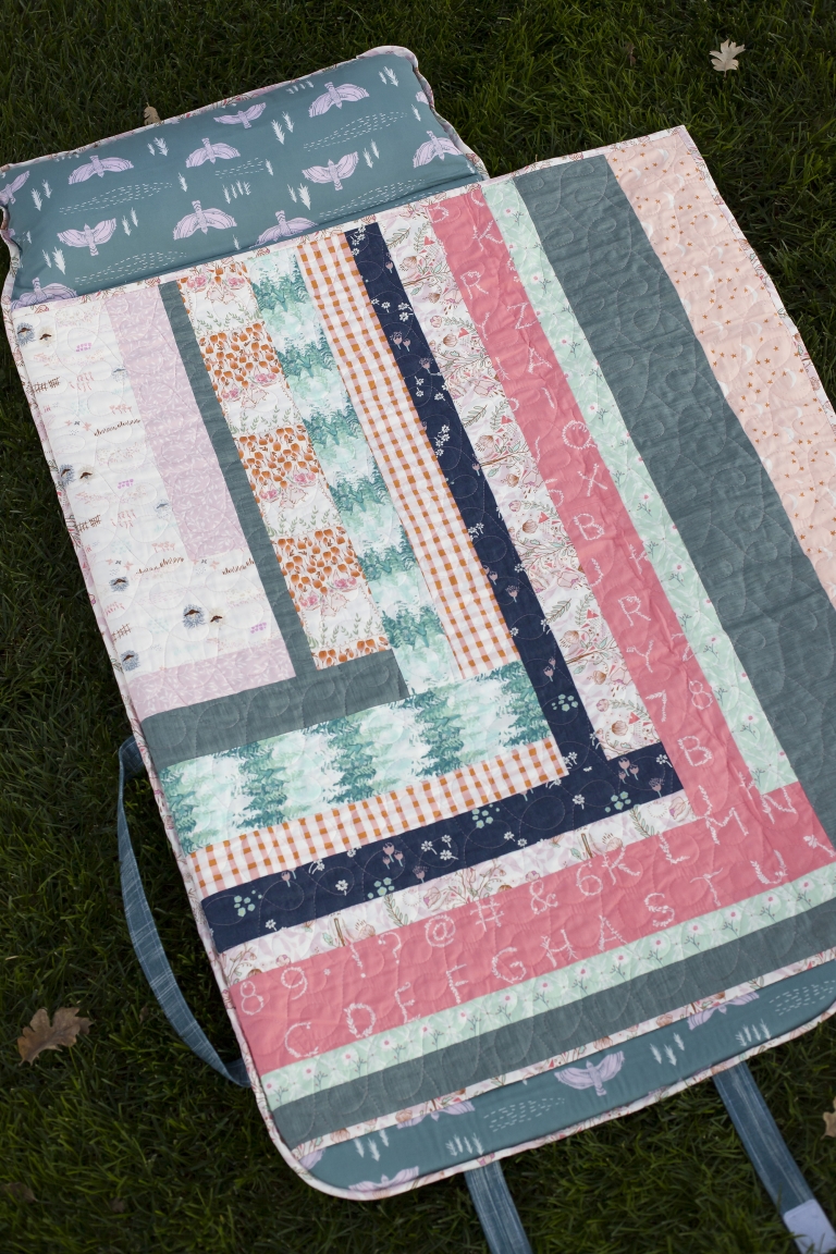 AGF Rayon – Nappy Hour Bedroll – Ginger Peach Studio
